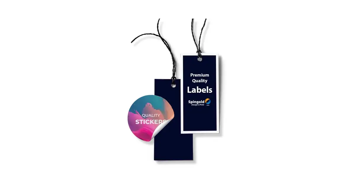 Make your Mark! With Custom Labels & Stickers from Spingold